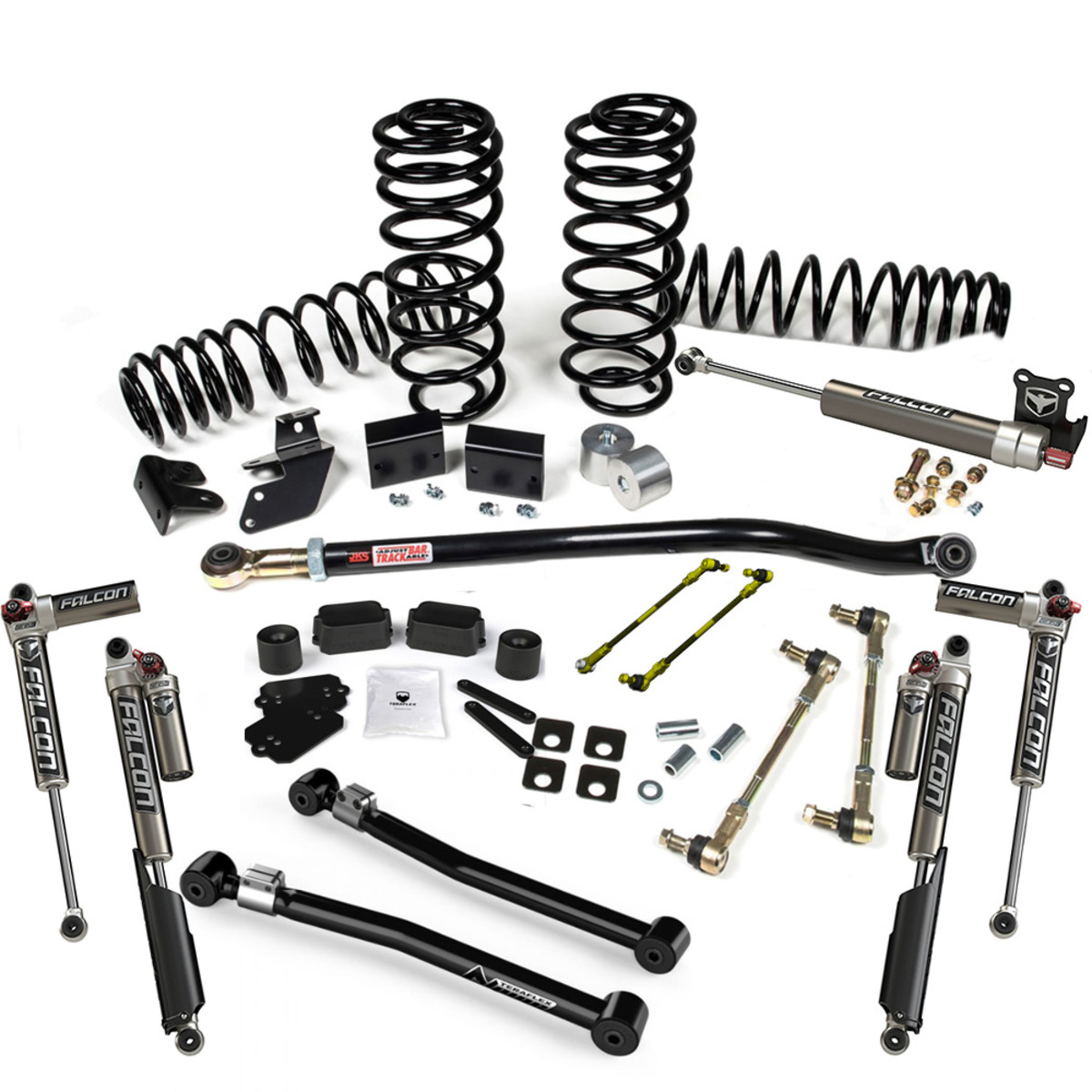 Assetto Combo 4WD +2″ Stage 3 per Jeep Wrangler JLU 4 porte (2018 ...