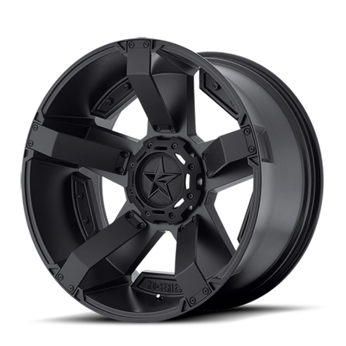 Cerchio in lega XD Wheels Rockstar II XD811 17x8 Nero Opaco | 4WDItalia